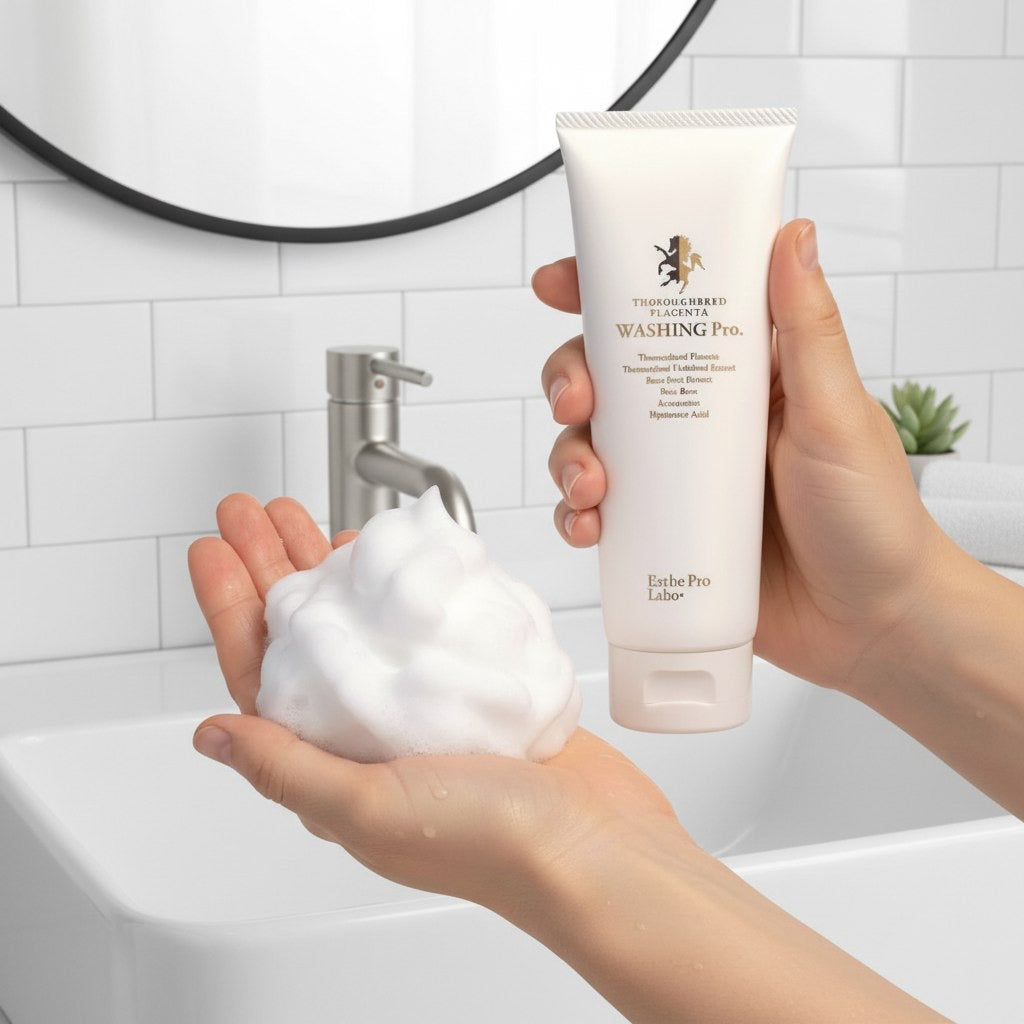 Beauty Ninja | Esthe Pro Labo Thoroughbred Placenta Face Washing Foam